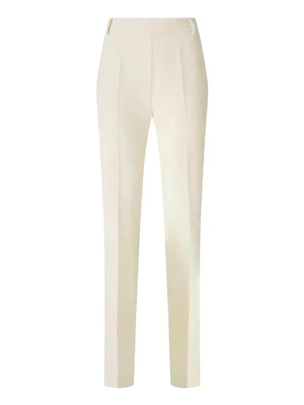 Pinko High-waisted Trousers - White