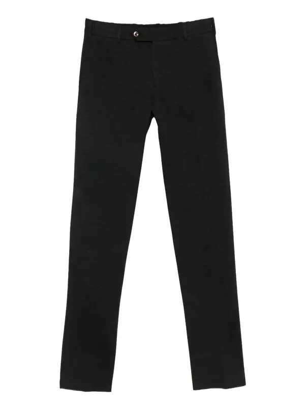 PT TORINO Button-fastening Trousers - Black