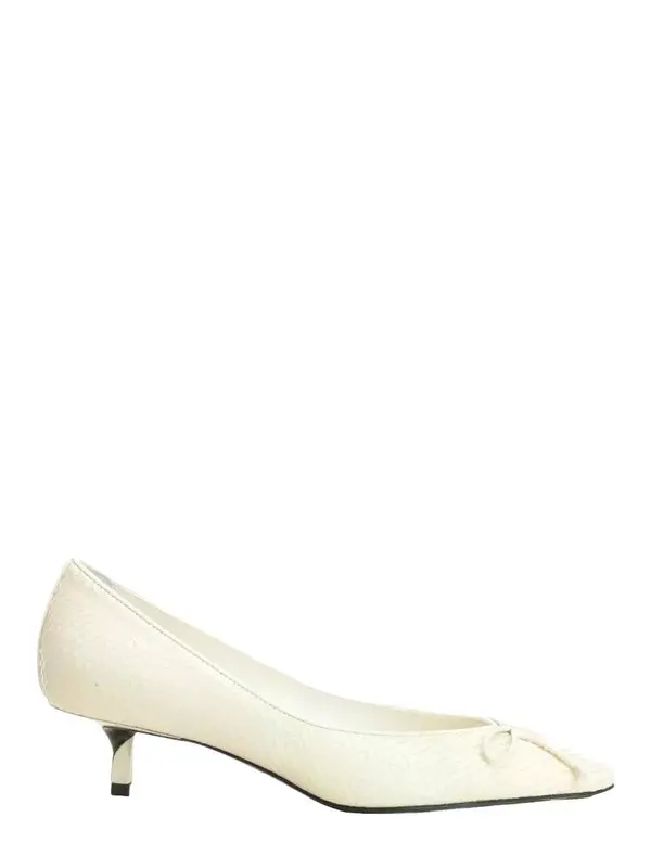 Jacquemus 45mm Tourni Pumps - Neutrals