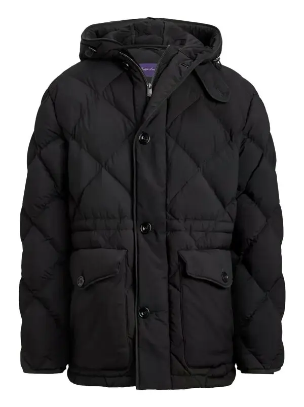 Ralph Lauren Padded Hooded Jacket - Black