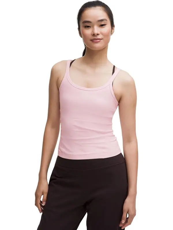 Lululemon Align™ Scoop Waist-length Tank Top - Blissful Pink