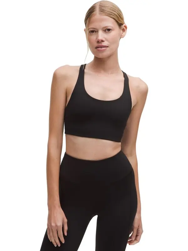 Lululemon Nulux Strappy-back Sports Bra - Black