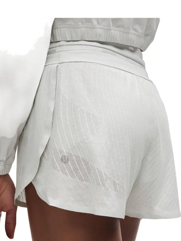 Lululemon Fast And Free Airflow Mid-rise Running Short 3 - Vapor