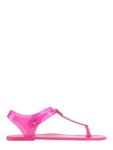 Pinko Thong Sandal In Rubber - Pink