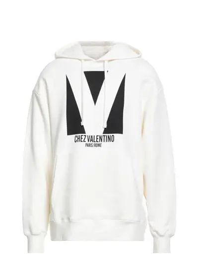 Valentino Garavani Sweatshirt In Cotton - White