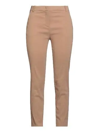 Pinko Tapered Linen-blend Pants - Beige