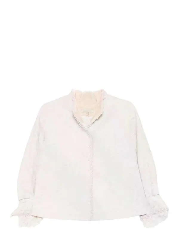 Shiatzy Chen Jacquard Shirt - Pink