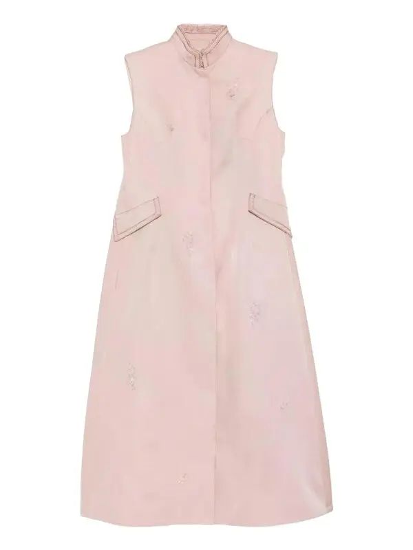 Shiatzy Chen Embroidered Vest - Pink