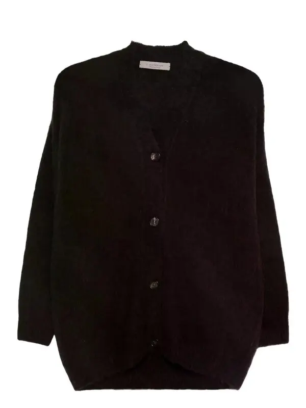 D.exterior Button-down Cardigan - Brown