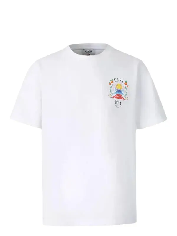 Casablanca Graphic T-shirt - White