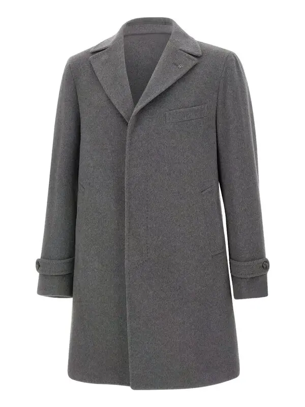 Tagliatore Thomas Single-breasted Coat - Grey