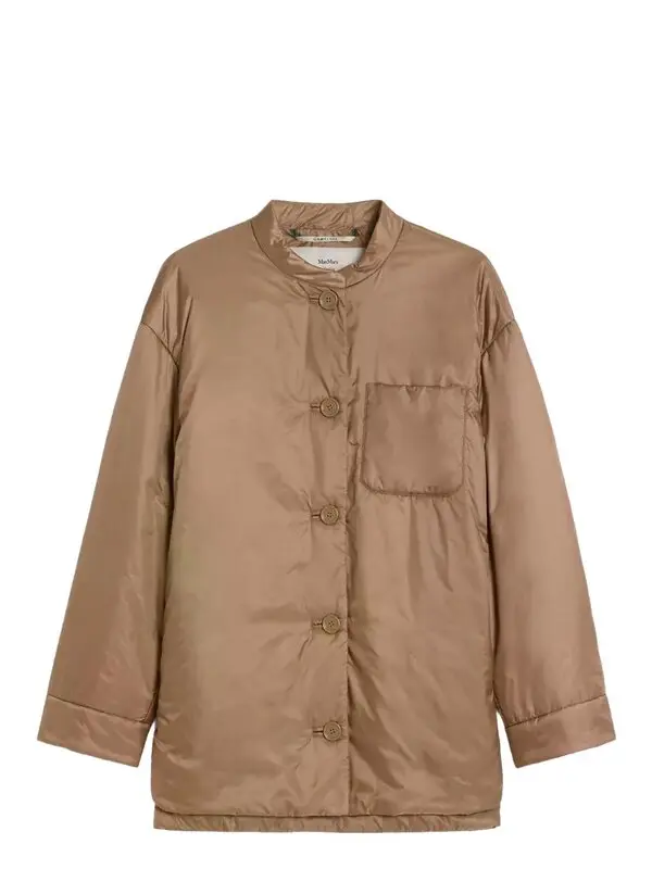 Max Mara Picasso Buttoned Pocket Jacket - Brown