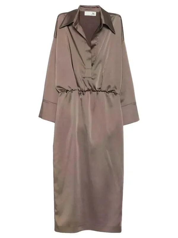THE M Uriele Dress - Brown
