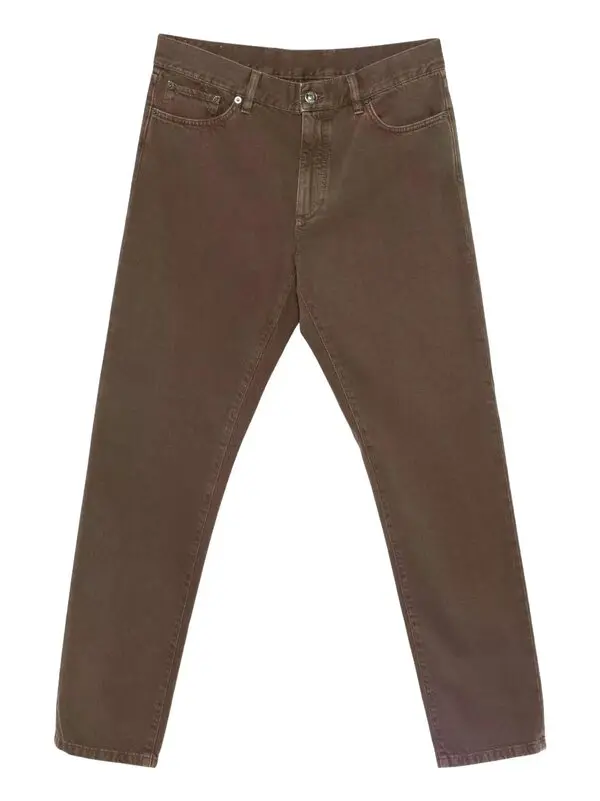 Zegna Straight-leg Jeans - Brown