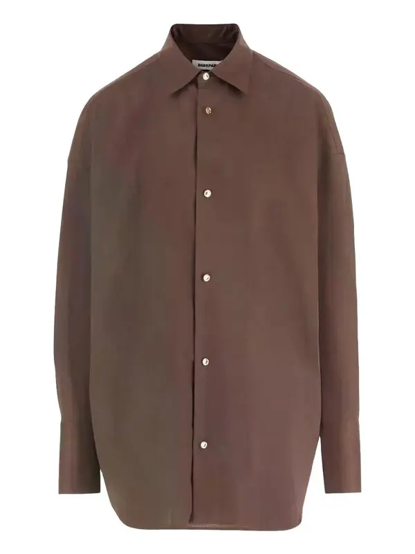 DARKPARK Cotton-blend Shirt - Brown
