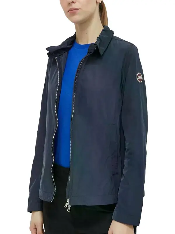 COLMAR Taffeta High-neck Jacket - Blue