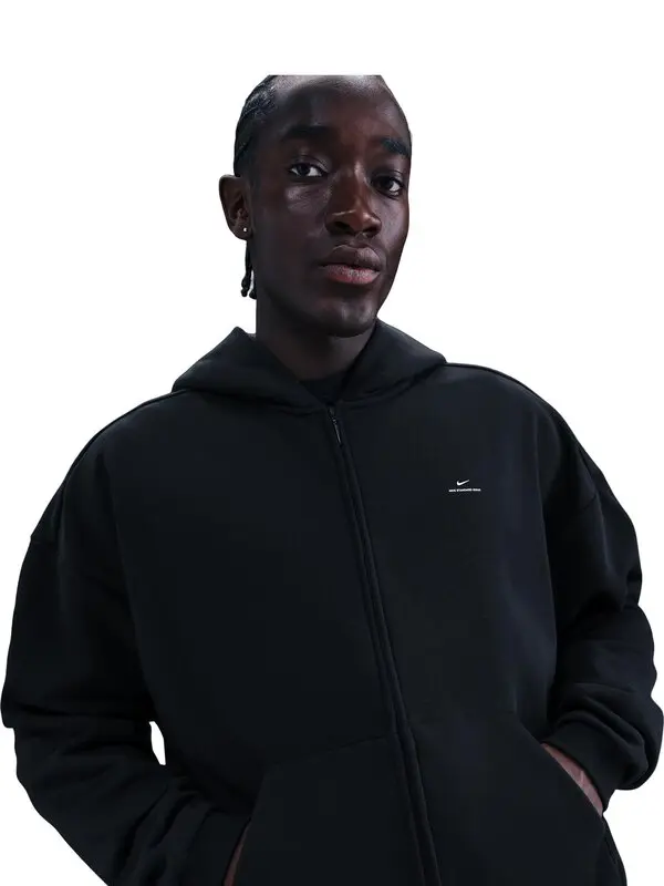 Nike Standard Issue Therma-fit Full-zip Basketball Hoodie - Black