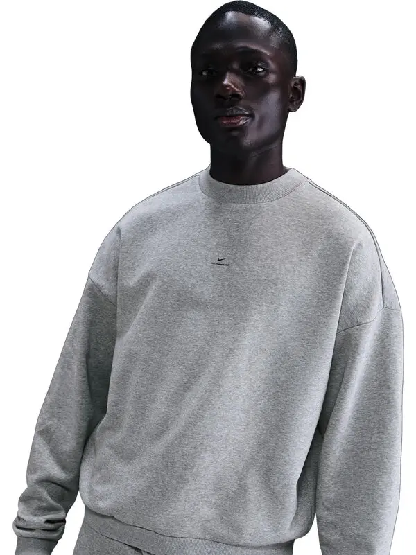 Nike Standard Issue Therma-fit Basketball Crewneck - Grey