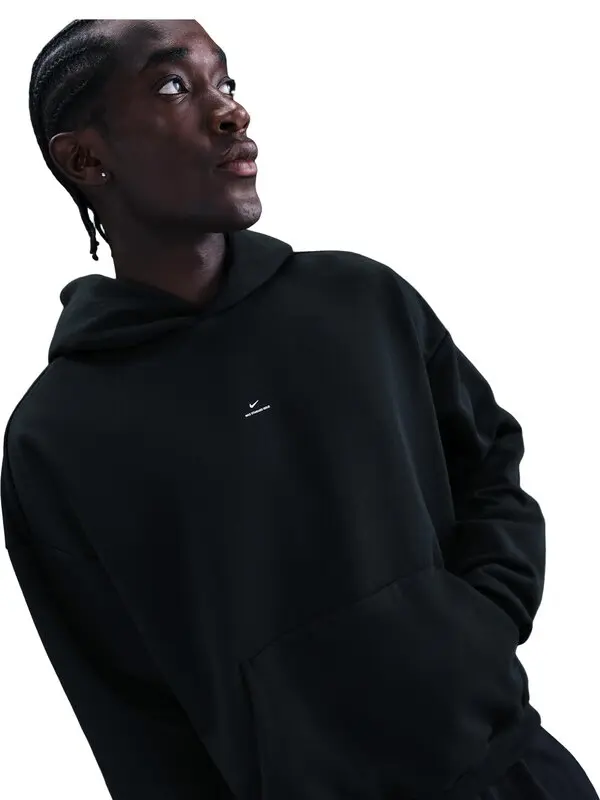 Nike Standard Issue Therma-fit Brushed Basketball Pullover Hoodie - Black