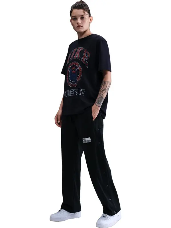 Nike Fleece Tear-away Basketball Pants - Black