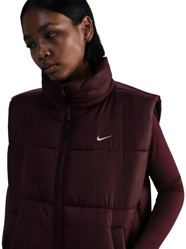 Nike Sportswear Classic Puffer Therma-fit Loose Vest - Red
