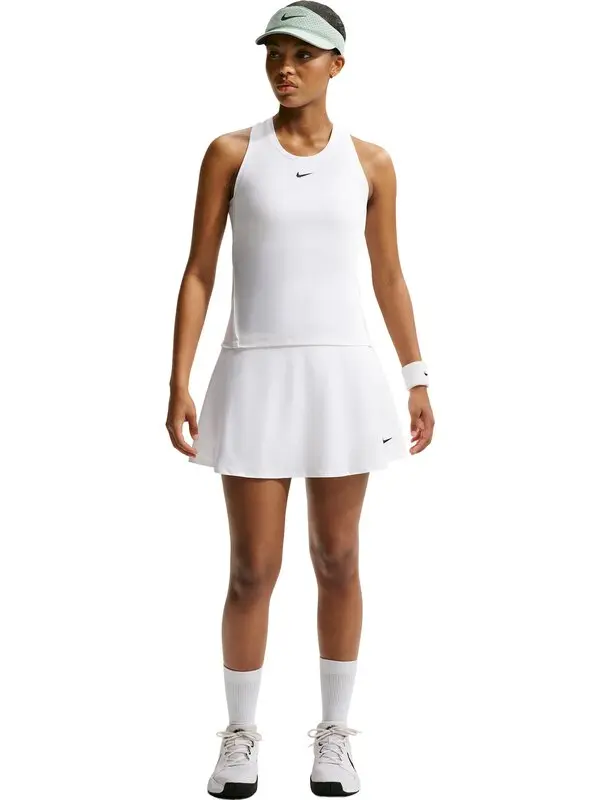 Nike Victory Dri-fit Flouncy Tennis Skirt - White