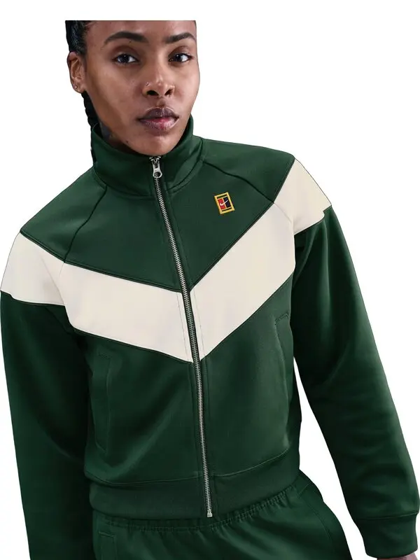 Nike Court Heritage Windrunner Tennis Jacket - Green