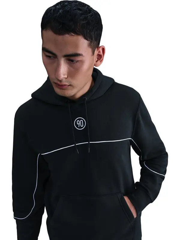 Nike Club Total 90 Soccer Pullover Hoodie - Black