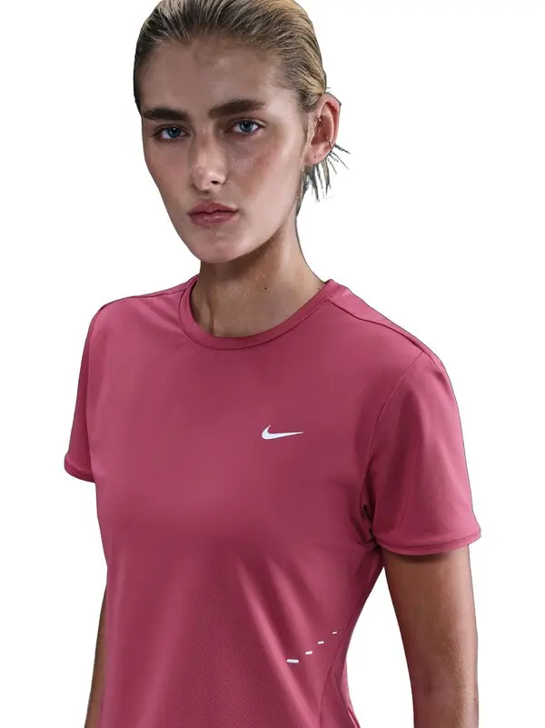 Nike Swift Dri-fit Short-sleeve Running Top - Purple