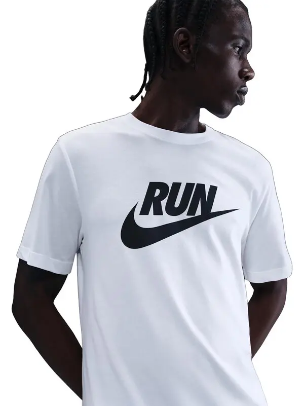 Nike Dri-fit Running T-shirt - White