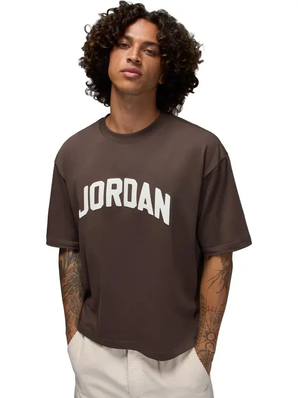 JORDAN Flight Essentials T-shirt - Brown