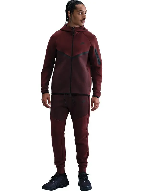 Nike Tech Fleece Jogger Pants - Red