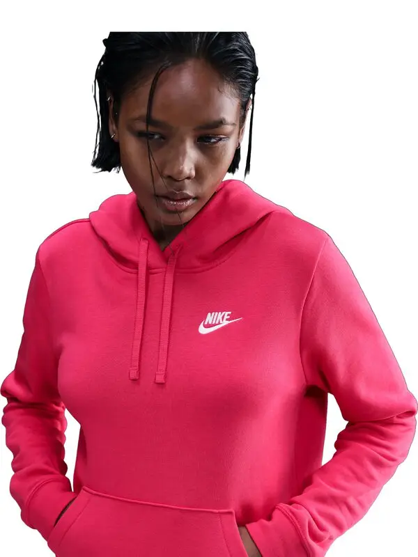 Nike Sportswear Club Fleece Pullover Hoodie - Pink