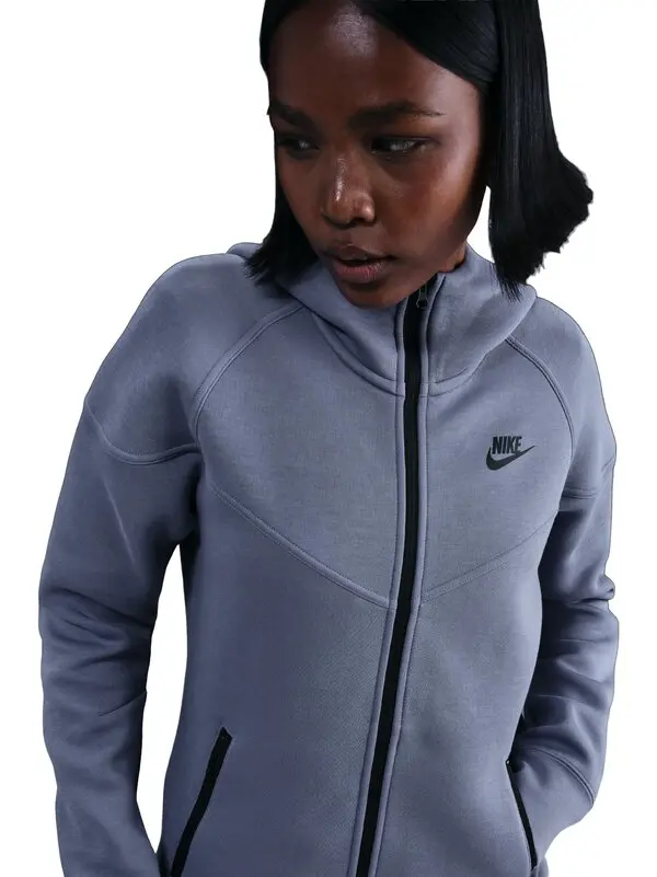 Nike Sportswear Tech Fleece Windrunner Full-zip Hoodie - Blue