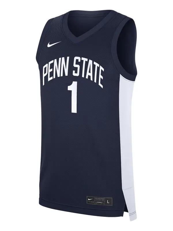 Nike Penn State Nittany Lions Replica College Basketball Jersey - Blue