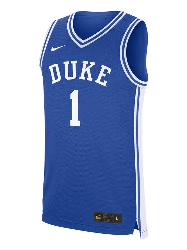 Nike Duke Devils Replica Basketball Jersey - Blue