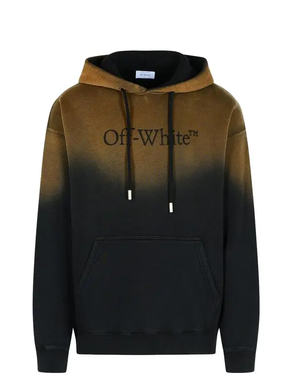Off-White Laundry Diagonal Cotton Sweatshirt - Black