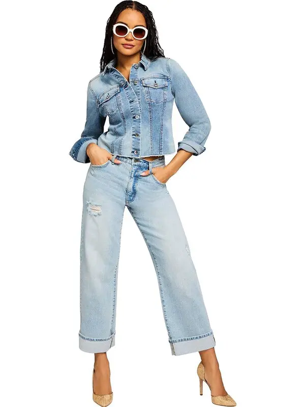 OJG Valentine Wide Leg Boyfriend Jeans - Dearest