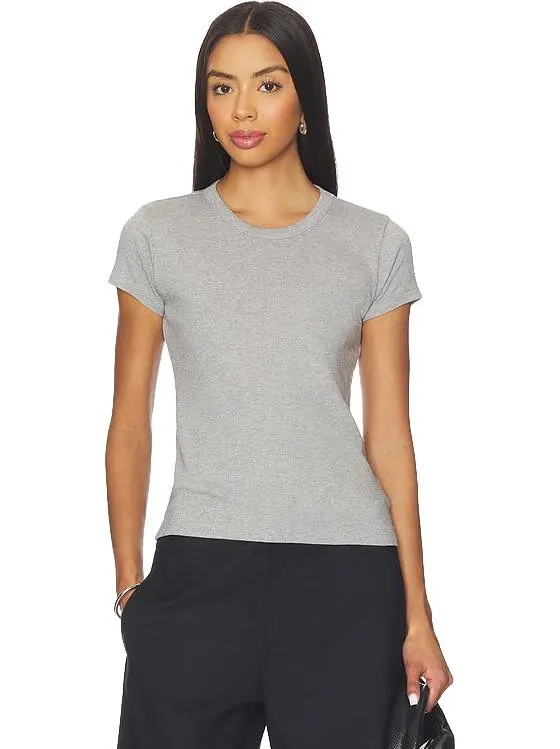 EAVES Lene Baby Tee - Heather Grey