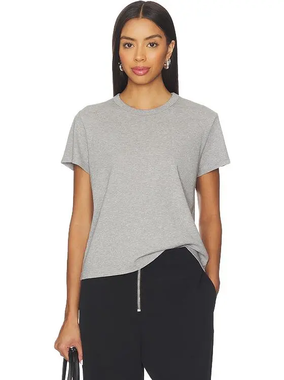 EAVES Lene Boxy Tee - Heather Grey