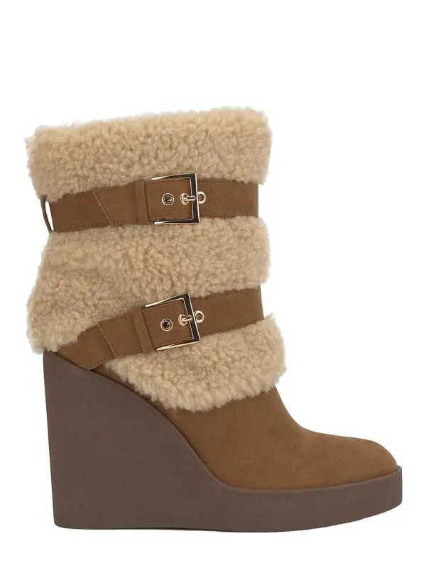 Vince Camuto Metzyn Wedge Bootie - Safari Brown