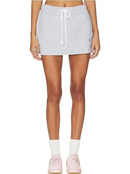 Superdown Kasia Mini Skirt - Heather Grey