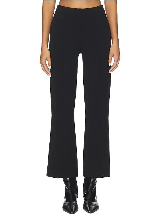 EAVES Suri Knit Pant - Black