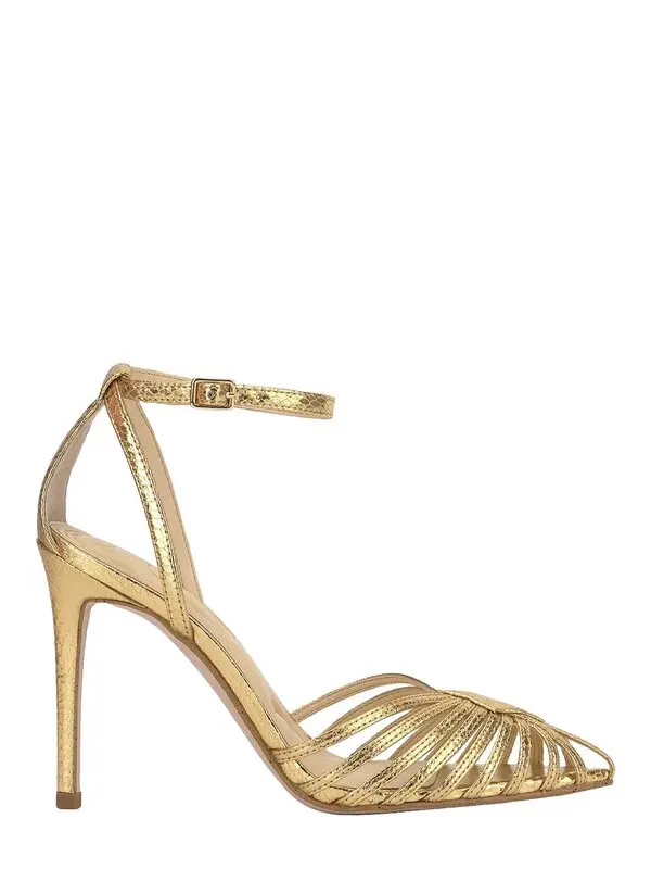Vince Camuto Paveri Pump - Gold Metallic Snake