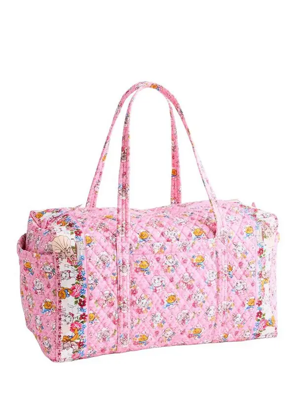 VERA BRADLEY Disney The Aristocats Large Original Duffle Bag - Pink