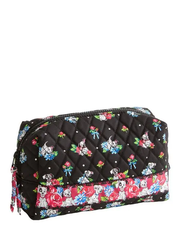 VERA BRADLEY Disney 101 Dalmatians Medium Cosmetic Bag - Black