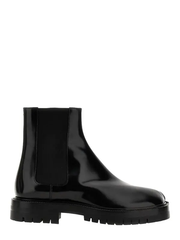MAISON MARGIELA Tabi Chelsea Boots - Black