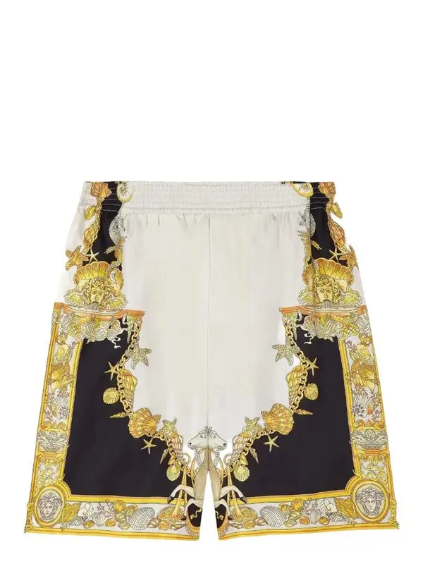 Versace Theatre Silk Shorts - Multicolour
