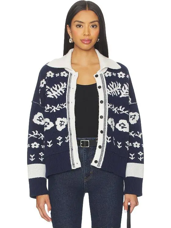 Free People Shelby Cardigan - Navy