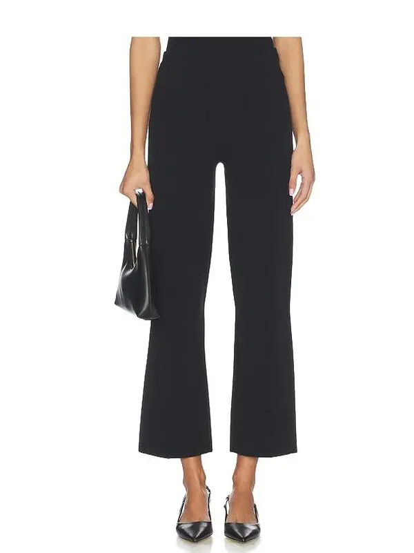 EAVES Suri Knit Pant - Black